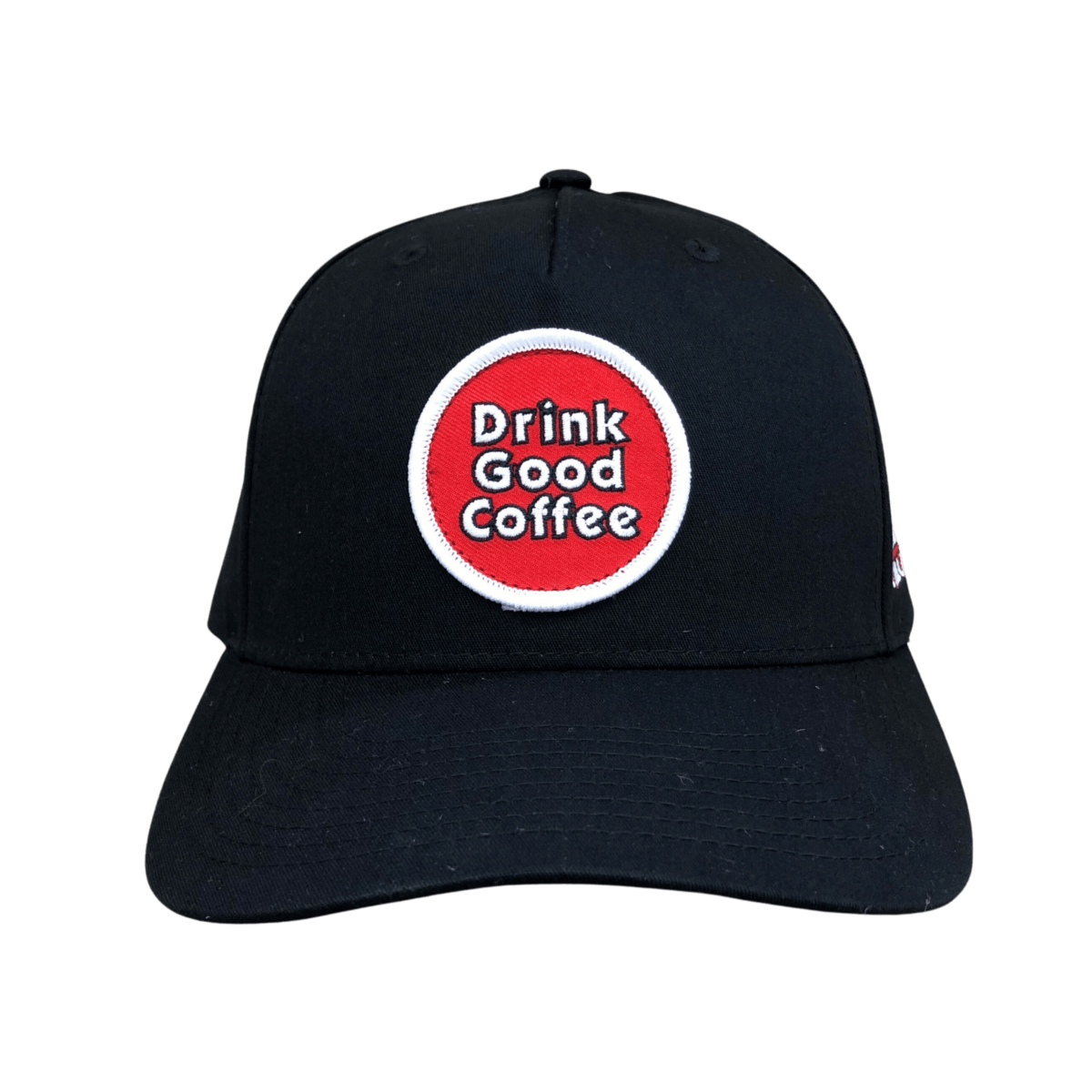 Drink Good Coffee Pre-Curved Brim Snapback Hat • Carrabassett Coffee ...